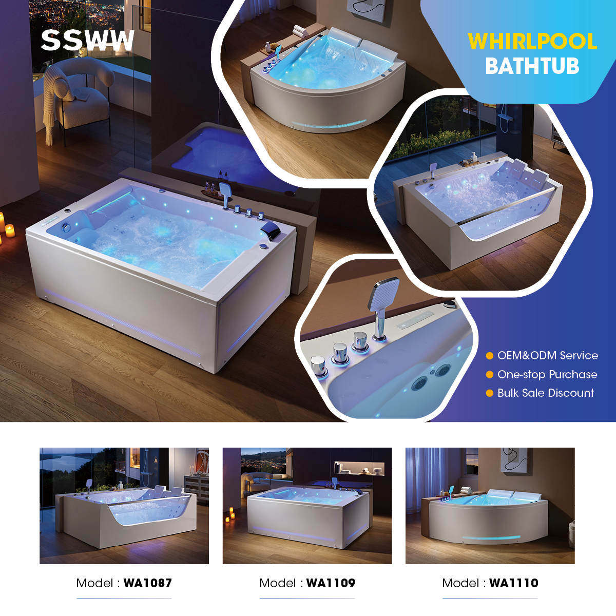 News - Redefining Relaxation: How SSWW’s Innovative Whirlpool Tubs ...